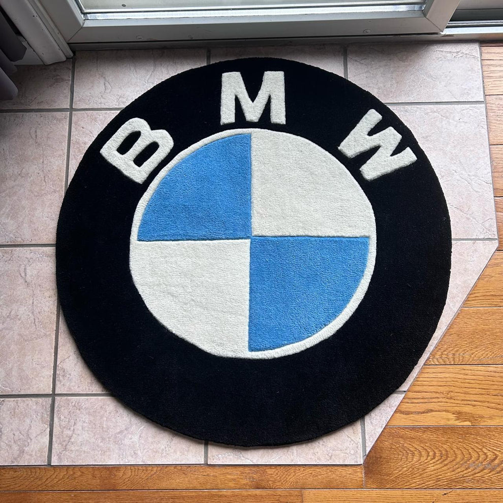 BMW Logo Tufted Rug (Ready to Ship) – TheTuftedTreasury